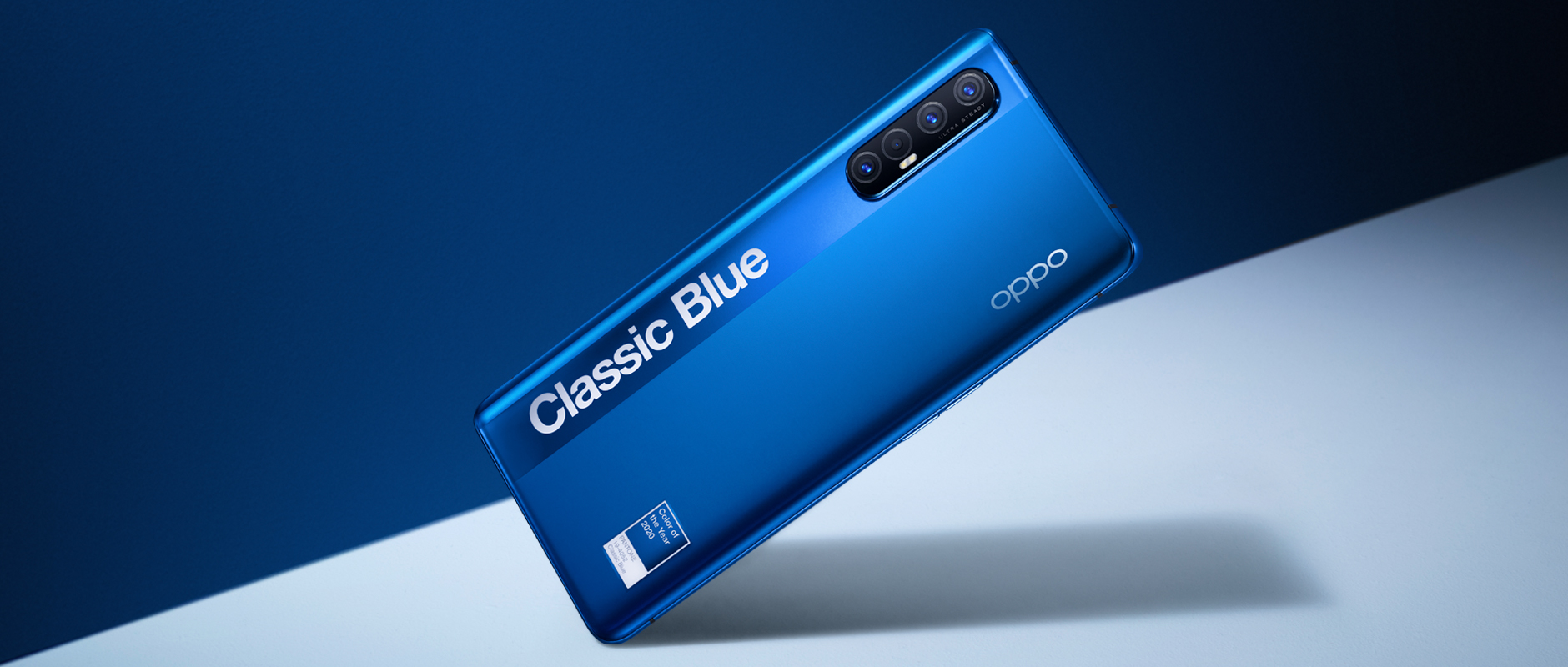 OPPO Reno3 Pro 5G 经典蓝，将时尚与科技一手掌握|Pantone潘通中国官网