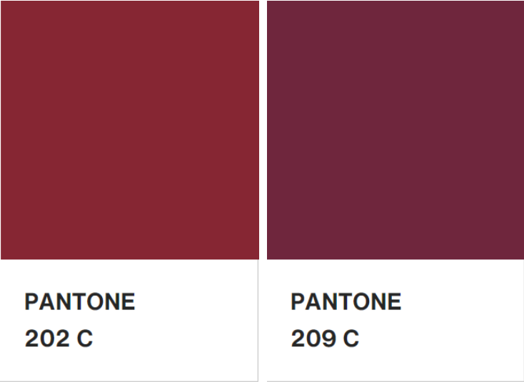 酒红色是什么颜色?如何利用酒红色标准色卡配色|Pantone潘通中国官网