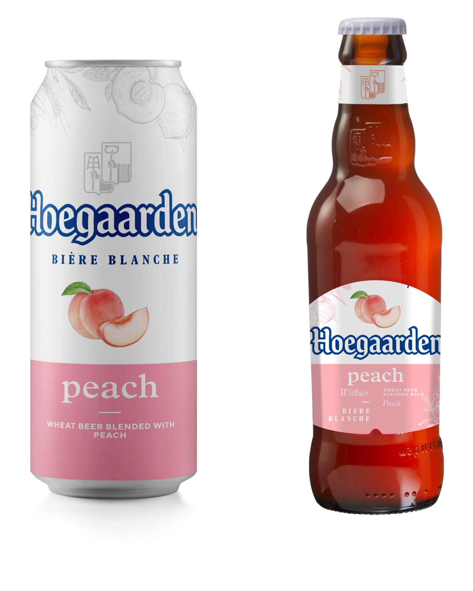 Hoegaarden｜Pantone 176 C 漾漾蜜桃粉 水灵上市|Pantone潘通中国官网